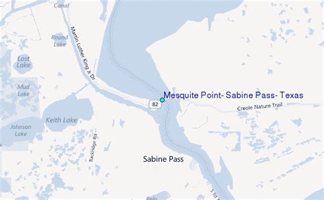 Mesquite Point Sabine Pass Texas Tide Station Location Guide