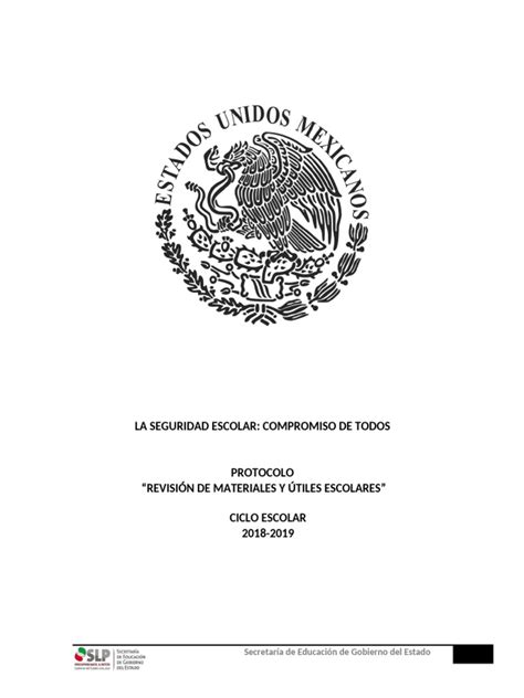 La Seguridad Escolar Pdf