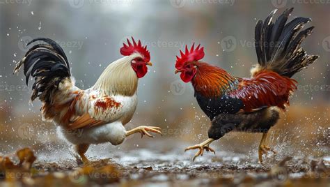 Fighting Rooster Pictures Andhra Pradesh Cockfights Roosters Getting