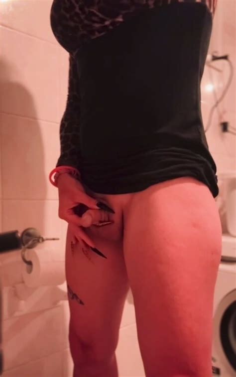 Layers Of Foreskin Shemale Strips Skin Back And Pees En