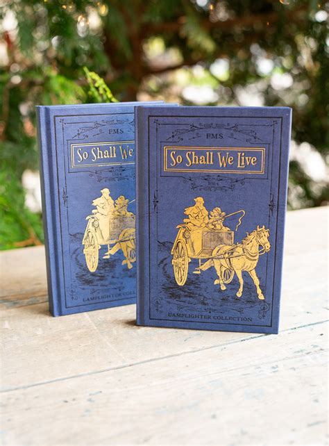 So Shall We Live Book And Journal Set Lamplighter Ministries