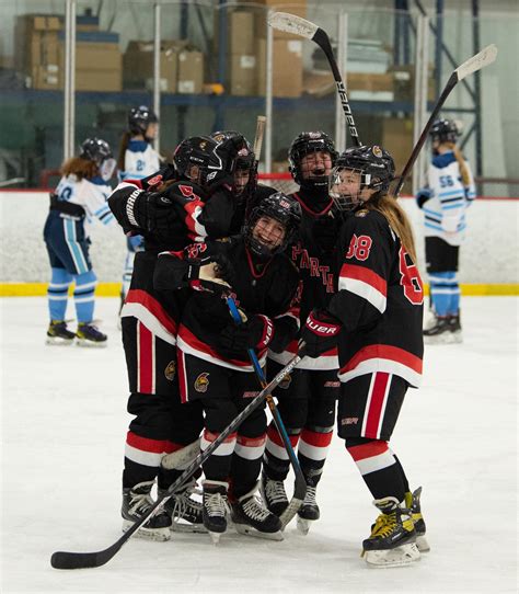 All Smiles Rolling Seacoast Spartans Girls Hockey Swha