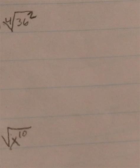 Solved Rewrite Each Radical In Exponential Form Then Chegg Com