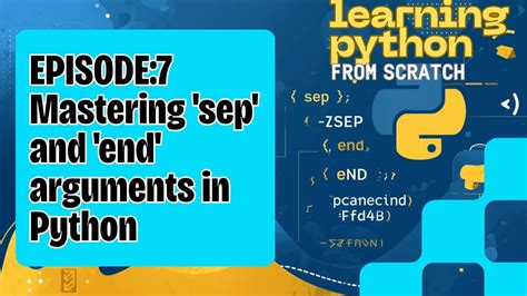 Python Sep And End Parameters Python Print Function Sep And End