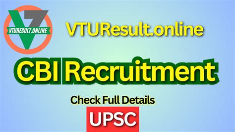 Upsc Assistant Programmer Recruitment 2024 Assistant Programmer Post In Cbi Vturesultonline