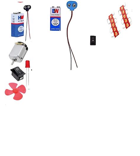 Buy Simple Dc Led Light Combo Project 9v Battry Project Experiment Science School College