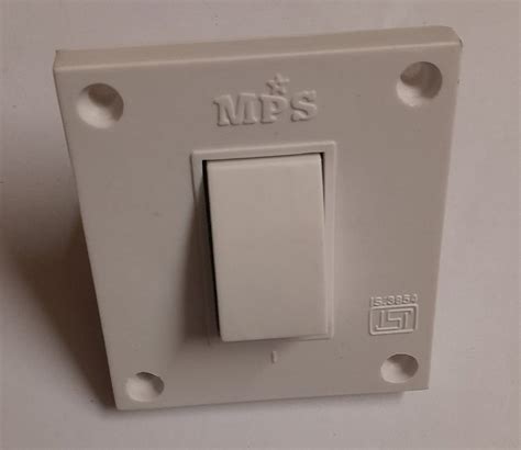 16 Amp One Way Switch Mps Border At Rs 29piece Modular Switch In
