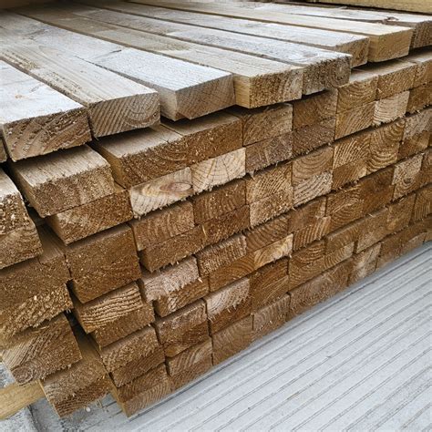 Tanalized Sawn Rail 38x88 Woodlane Timber