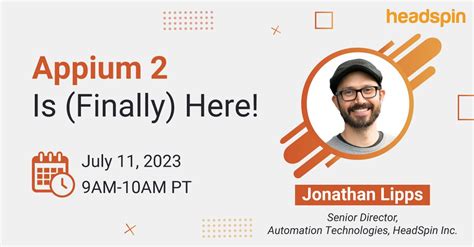 Headspin On Linkedin Appium 2 Is Finally Here