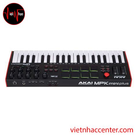 Keyboard Controller Akai Professional Mpk Mini Plus 37 Key Việt Nhạc