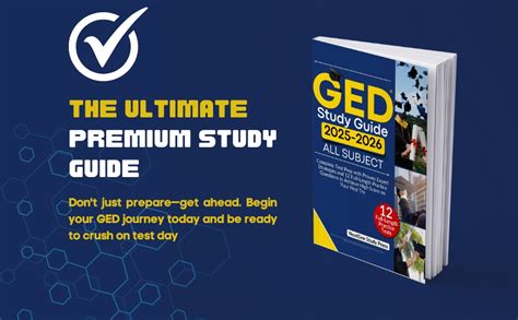 Ged Study Guide 2025 2026 All Subject Complete Test Prep With Proven