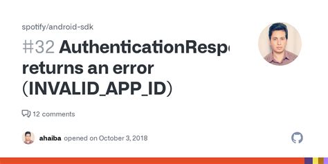 Authenticationresponse Returns An Error Invalidappid · Issue 32