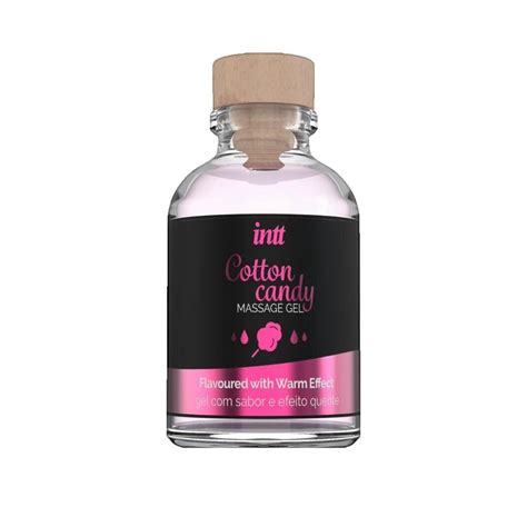 Intt Gel De Massage Érotique Al Gusto Di Lana Di Zucchero 30 Ml