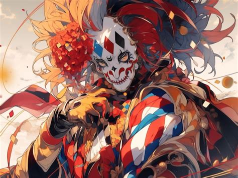 Premium Photo The Mesmerizing Magic Of Sequoia Anime Clown By Pierre