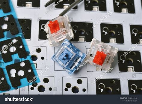 Disassembly Mechanical Keyboard Modified Custom Keyboard Stock Photo Shutterstock