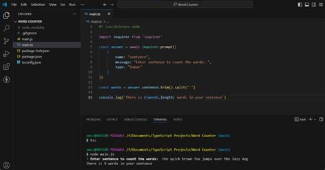 Muhammad Hassan On Linkedin Codingproject Typescript Wordcounter
