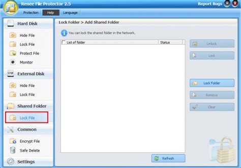 Shared Folder Protector Password Protect Network Folder Rene E Laboratory