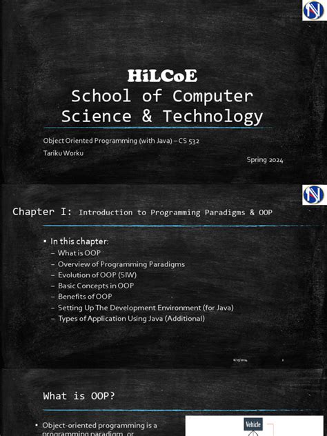 Cs532 Chapter I Spring 2024 Pdf Inheritance Object Oriented Programming Class Computer