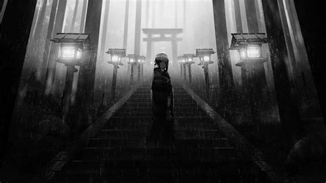 100 Grey Anime Wallpapers
