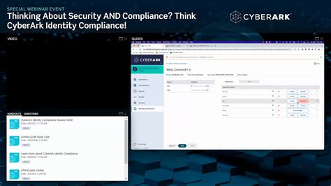 Thinking About Security And Compliance Think Cyberark Identity Compliance