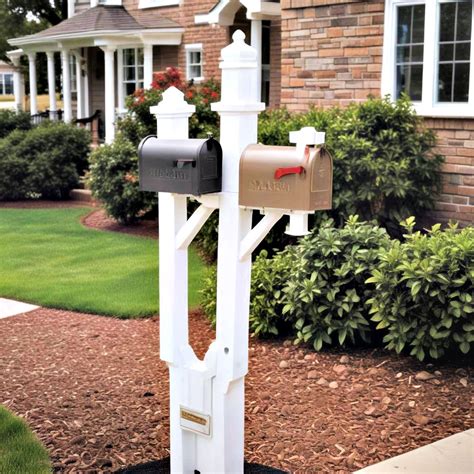 30 Mailbox Post Ideas And Designs For Every Style Home