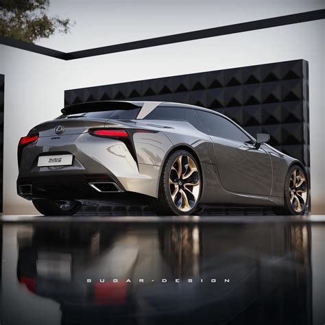 Lexus LC 500 Shooting Brake Is All About L Shaped Digital Finesse And