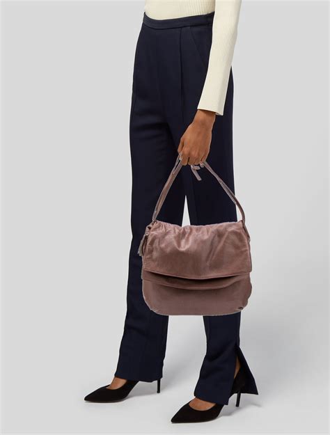 Bottega Veneta Leather Shoulder Bag Vintage Brown Shoulder Bags