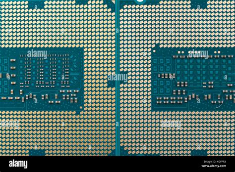 Modern Computer Processor Stock Photo Alamy