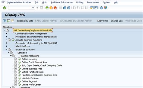 Spro Transaction In Sap