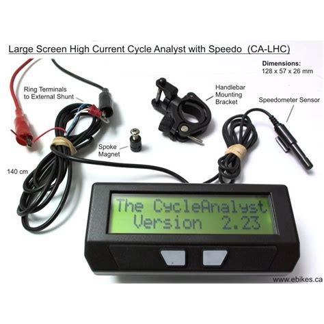 Cycle Analyst V2x Ca Hc Display With Used Shunt