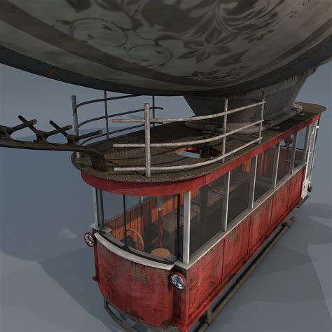 Zeppelin 3d Model 59 3ds Blend C4d Dae Fbx Max Obj Unknown Free3d