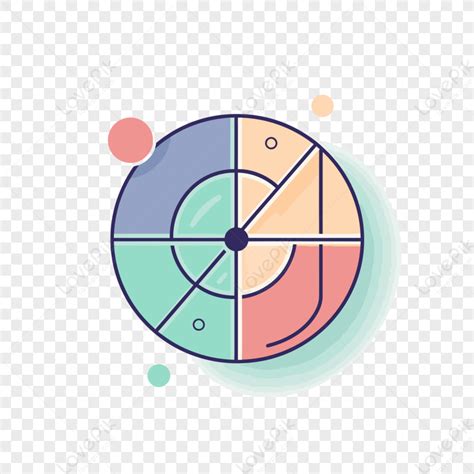 원형 디자인 개념 벡터 일러스트 레이 션의 차트 다이어그램욱스스케치 Png 일러스트 무료 다운로드 Lovepik