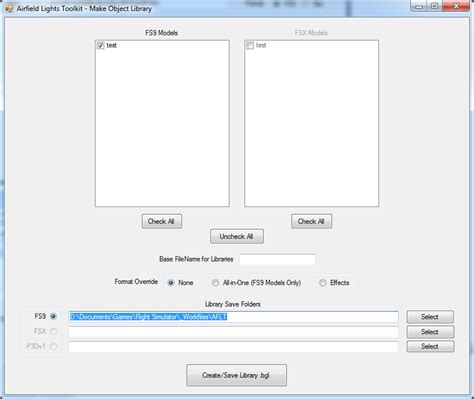 Unable To Create Library FSDeveloper