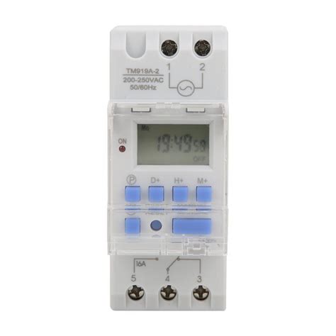 Digital Timer Tm919a 2 200 250v Ac 16a Lcd 7 Daga Grandado