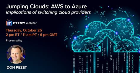 Itpro From Aci Learning On Linkedin Aws Azure Webinar