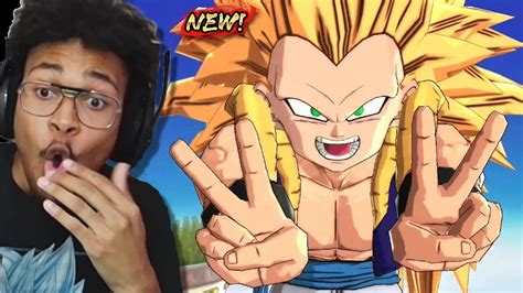 New Lf Ssj3 Gotenks Reaction And Reveal On Dragon Ball Legends Youtube