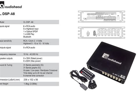 Dsp Amplifier Audiohead Your Only Sound Solution