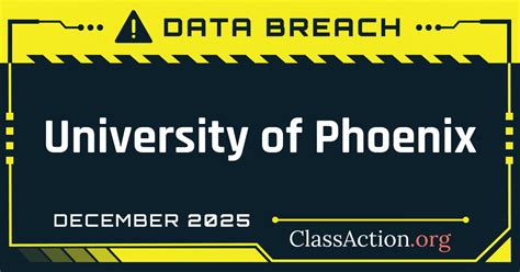 University Of Phoenix Data Breach Exposes Ssns More Lawsuit Possible