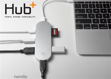 Hub USB C Hub Card Reader Display Port And More