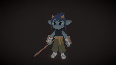Goblin Minion 3d Model By Jake Jakethomasnguyen [897bcd8] Sketchfab