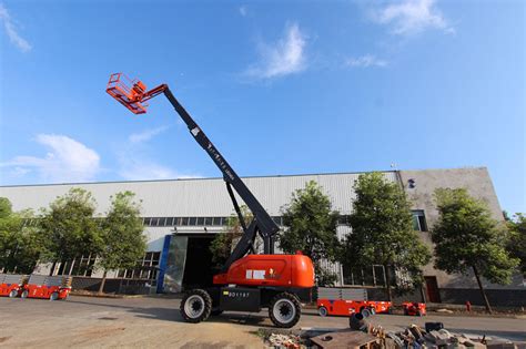 Tier 4 Engine Diesel Power Self Propelled Cherry Picker Mewps Lifter