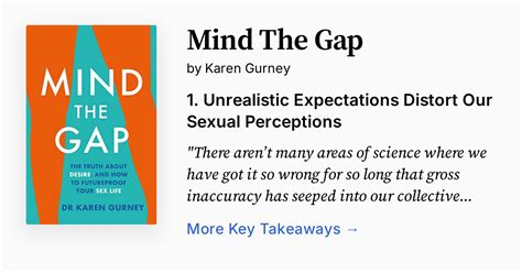 Mind The Gap By Karen Gurney Summary Audio Quotes Faq