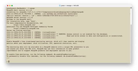 Mongodb M1에서 Mongodb설치 방법 Homebrew이용 Mongodb M1에서 Mongodb설치 방법 Homebrew이용