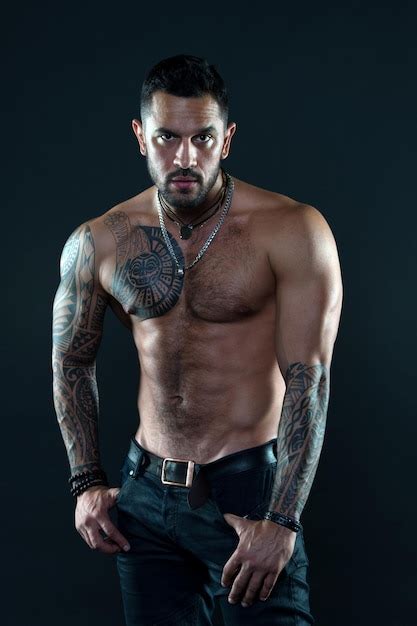 Sexy Men With Tattoos And Beards