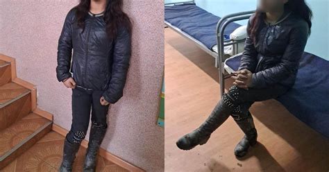 На кордоні з Угорщиною затримали ухилянта втікача який вдавав з себе жінку кумедні фото