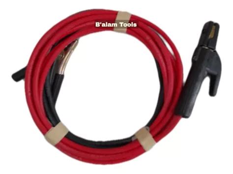 Juego Cables Para Soldar M Tierra Y M Portaelec Calibre