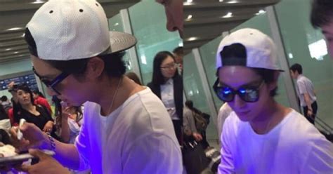 이준기 영화 홍보차 中 공항 등장에 팬들 인산인해