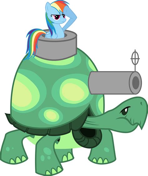 Rainbow Dash And Tank