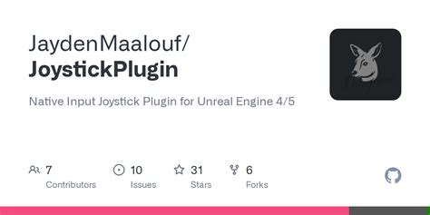 Github Jaydenmaaloufjoystickplugin Native Unreal Input Joystick