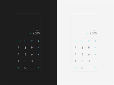 Daily Ui 004 Calculator Design By Wagner Santos On Dribbble